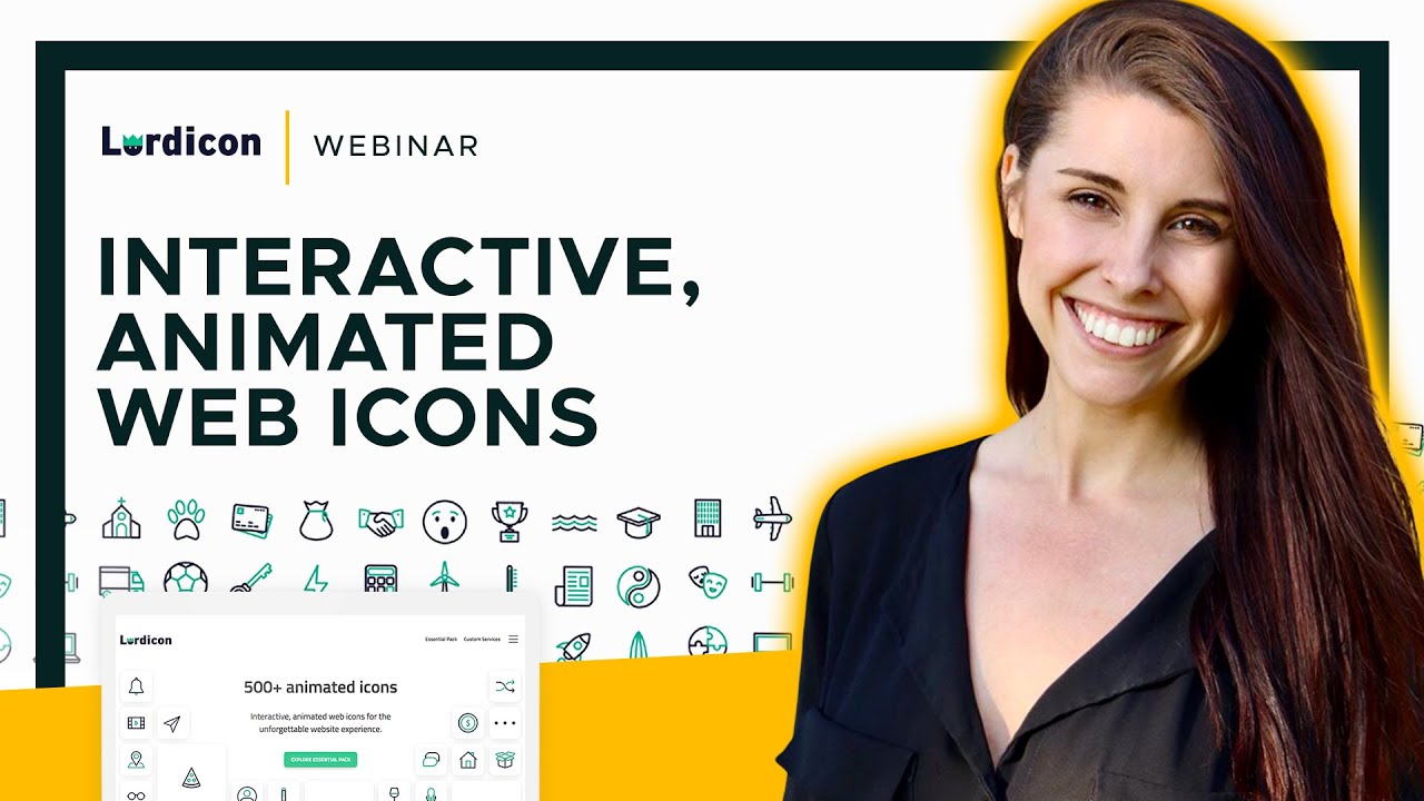 Stay ahead of the design curve with sleek, interactive animated icons ...