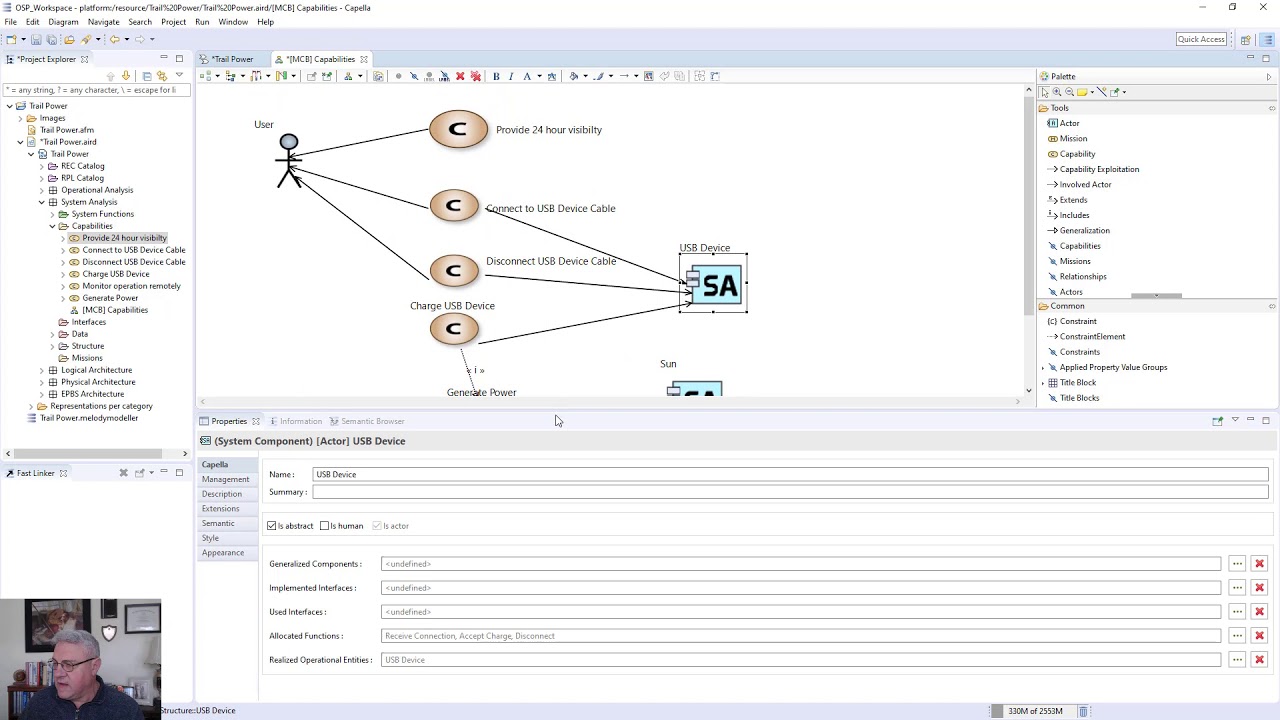 4.3 Working with a System Analysis Model in Capella - YouTube