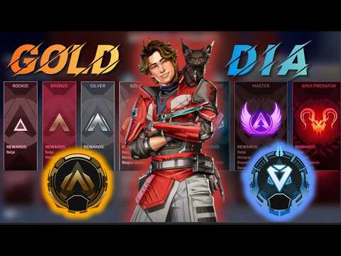 SOLO GOLD to DIA in Apex Legends with SPARROW Only - YouTube
