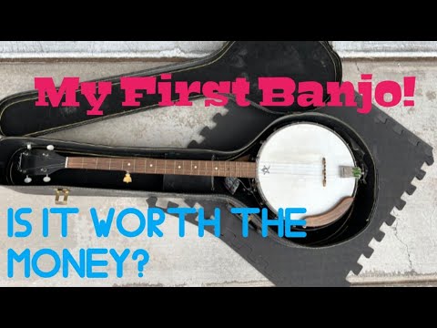 MY First Banjo! Was it worth the Money? You decide - YouTube