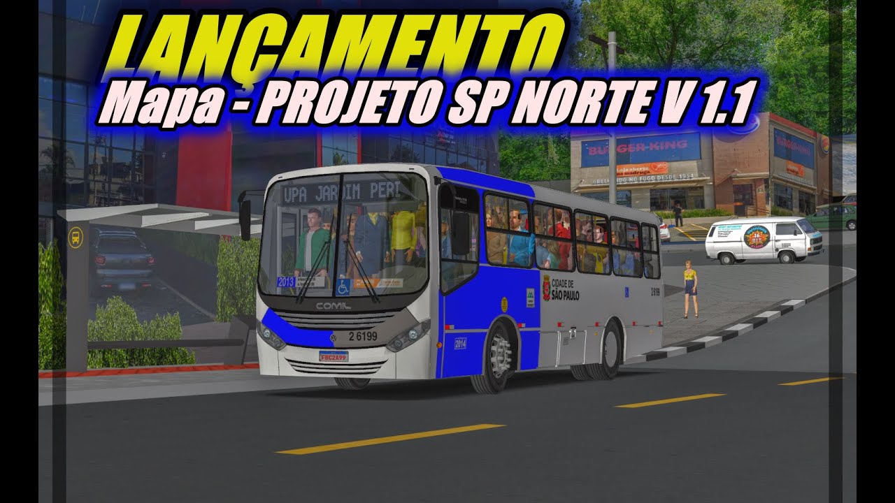 OMSI 2 | LANÇAMENTO [ ATUALIZAÇÃO ] MAPA PROJETO SP NORTE VERSÃO 1.1 ...