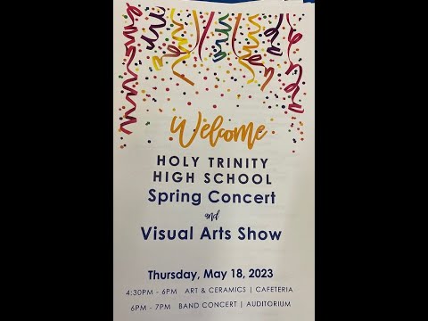 Holy Trinity Art Show & Band Performance 2023 - YouTube