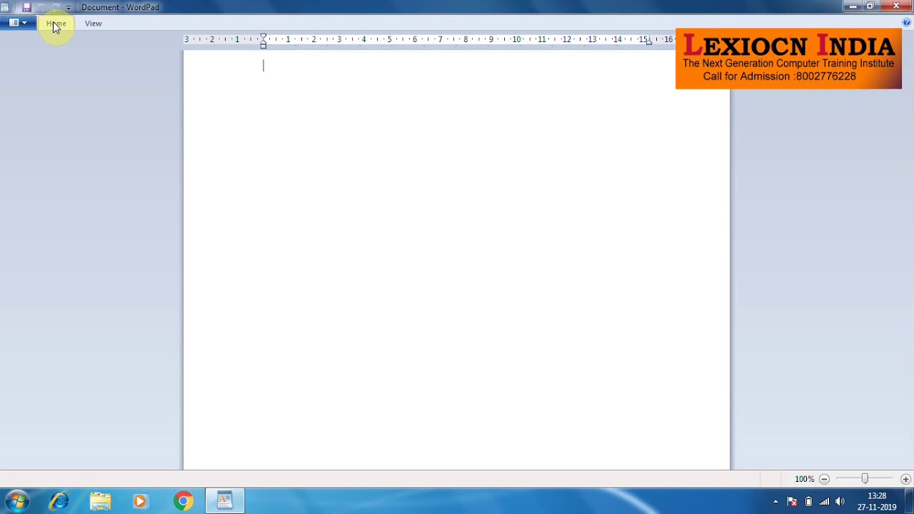 wordpad menus in details - YouTube