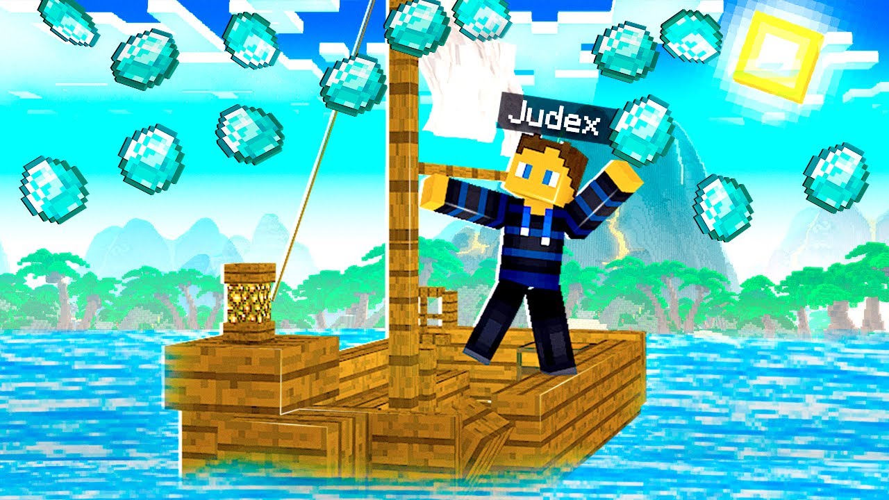 Jeg Bliver MEGA RIG! - Minecraft Raft #3 - YouTube