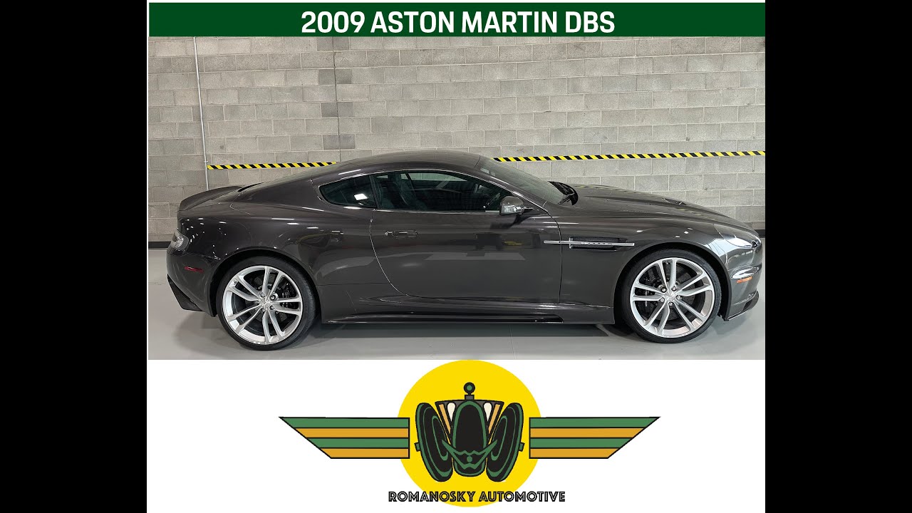 2009 Aston Martin DBS Quantum Silver, 15k km, SOLD - YouTube