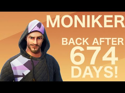 Moniker Skin - Fortnite - YouTube