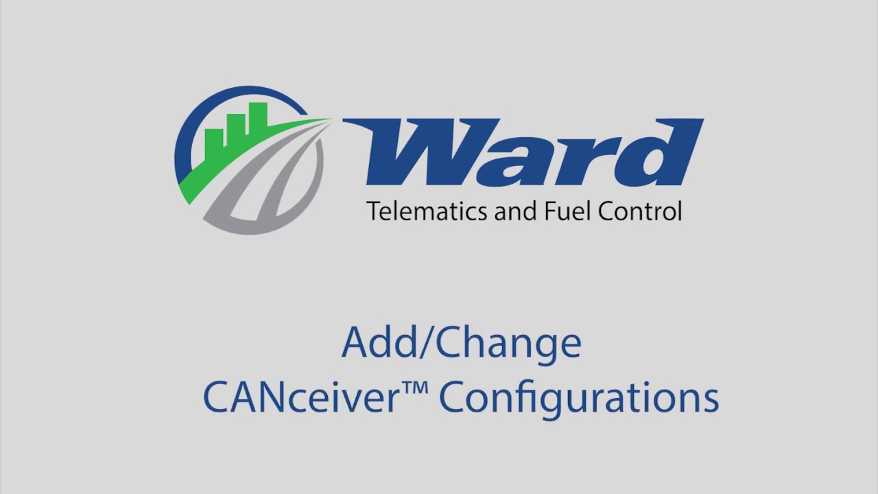 Add and change CANceiver™ Configurations - YouTube