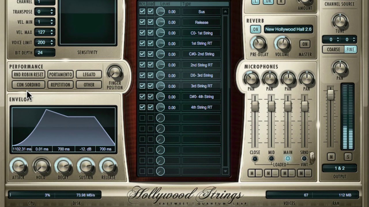 EastWest Hollywood Strings Tutorial - YouTube