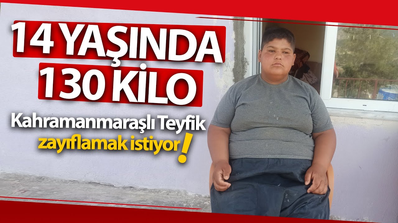 14 Yaşında 130 Kilo - YouTube