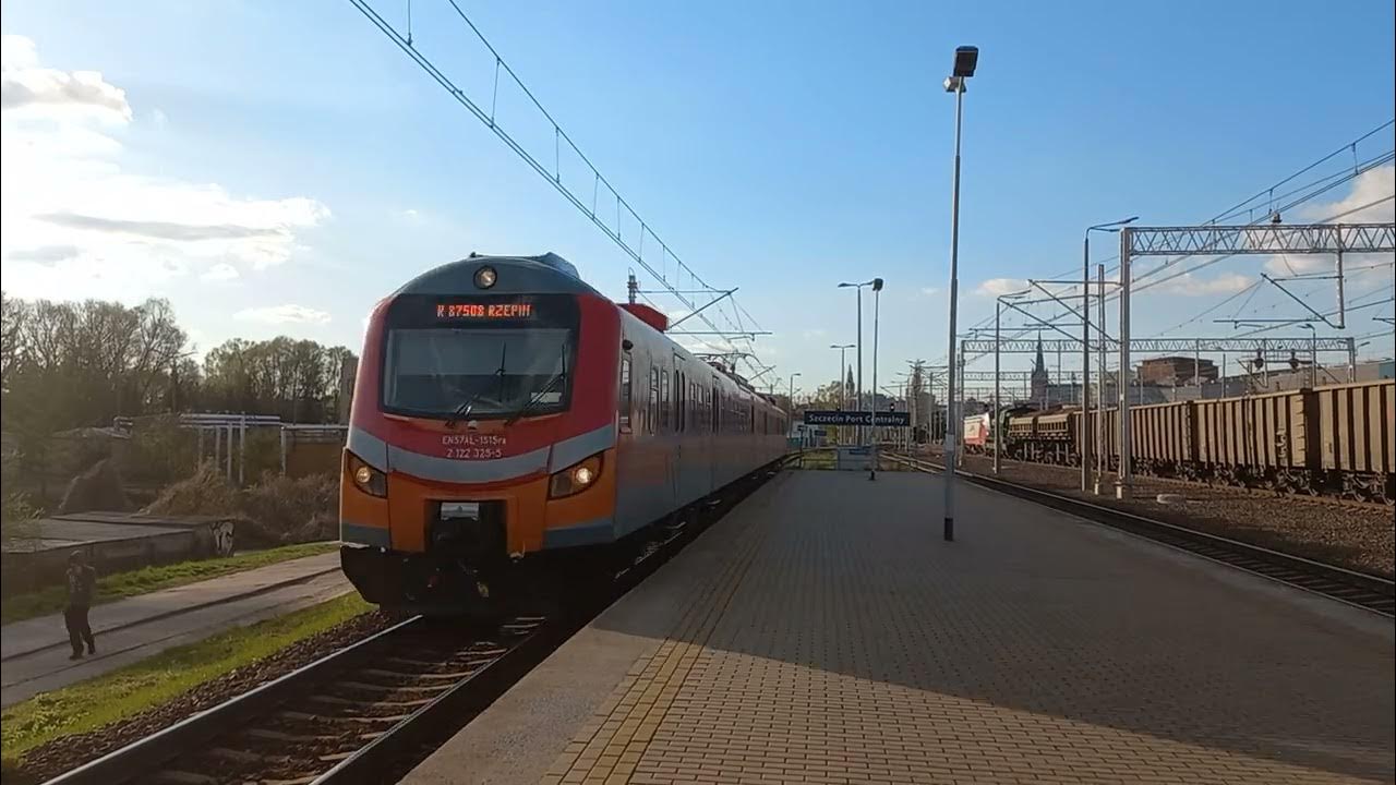 EN57AL-1515 jako REGIO 87508 relacji Szczecin Główny - Rzepin wjeżdża na Stacje SPC - YouTube