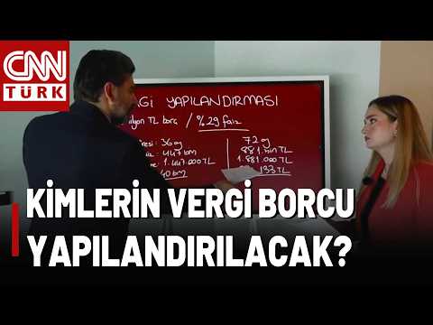 Kimlerin Vergi Borcu Yapılandırılacak? Yıllık Yüzde 29 Faizle 72 Ay Taksit Olabilir!