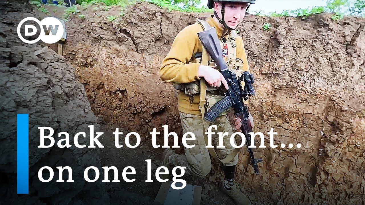 This Ukraine soldier returned to the front after losing a leg | Focus ...