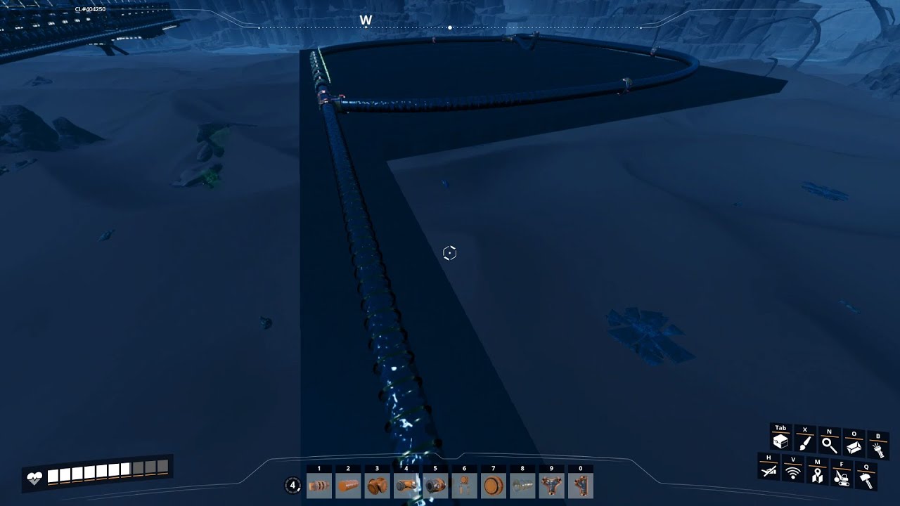 Satisfactory 1.1 ultra cheap hypertube launcher - YouTube