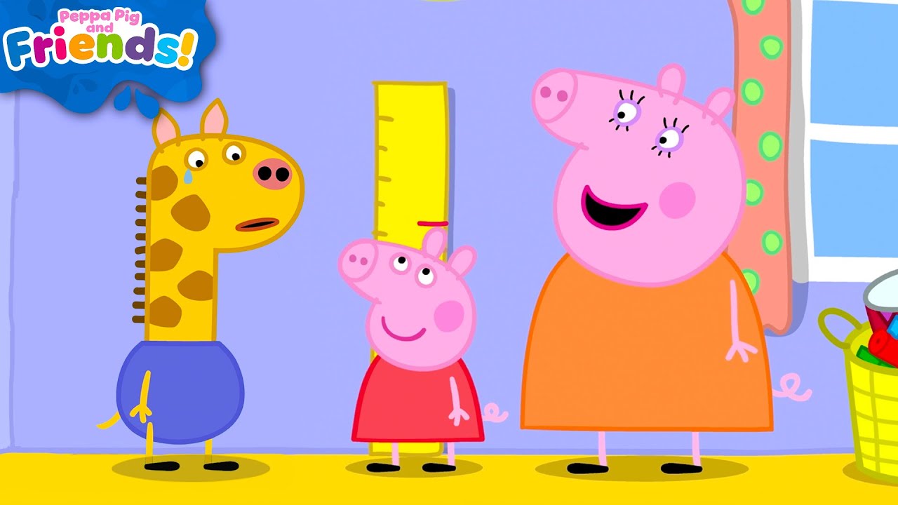 Peppa Pig Meets Gerald Giraffe 🐷🦒 Peppa & Friends Learn Confidence ...