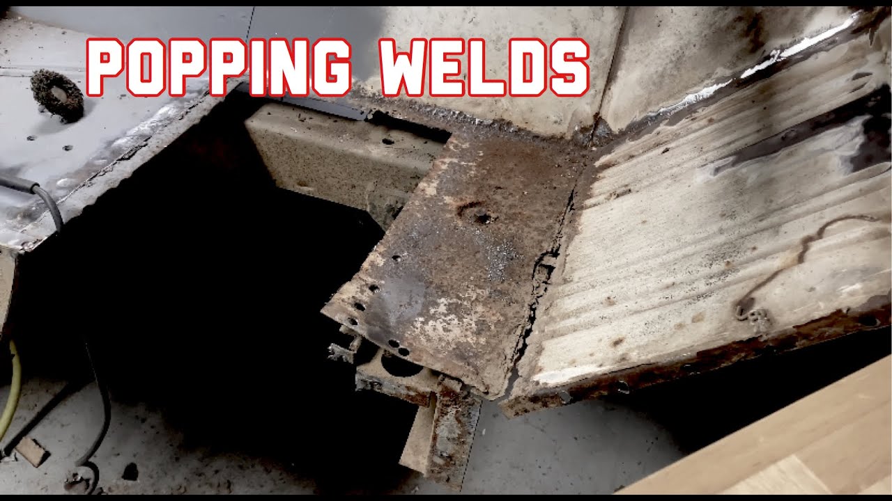 Early Bronco Restoration l Cutting out rusty floor pan!! - YouTube
