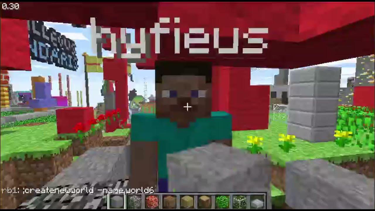 minecraft classic c0.30-c multiplayer.test 2021 - YouTube