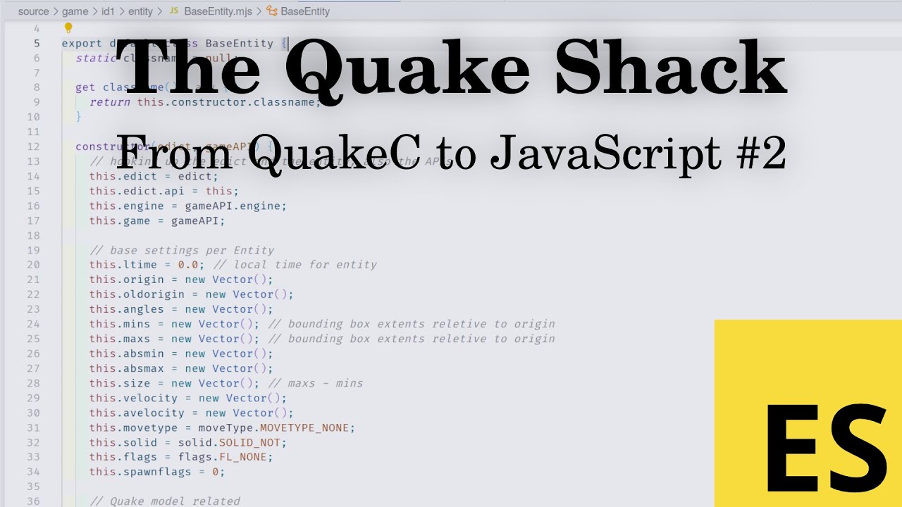 From QuakeC to JavaScript Part 2 - YouTube