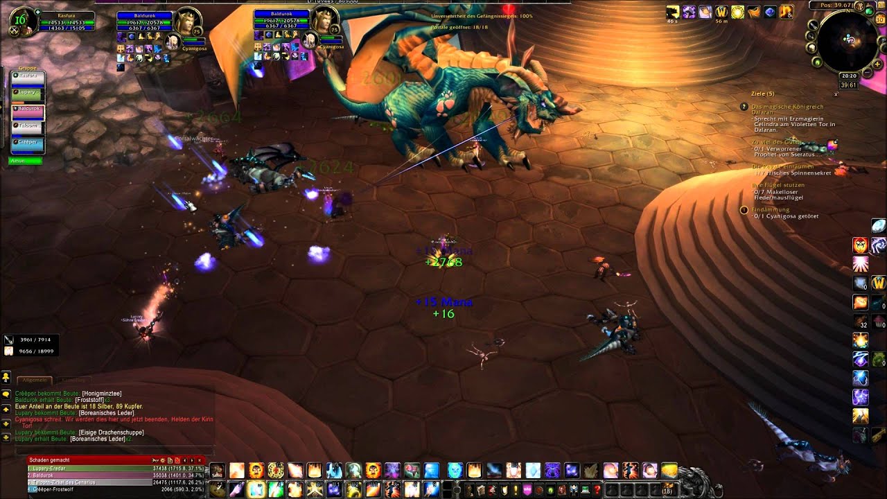 WoW Die Violette Festung - Cyanigosa [HD] - YouTube