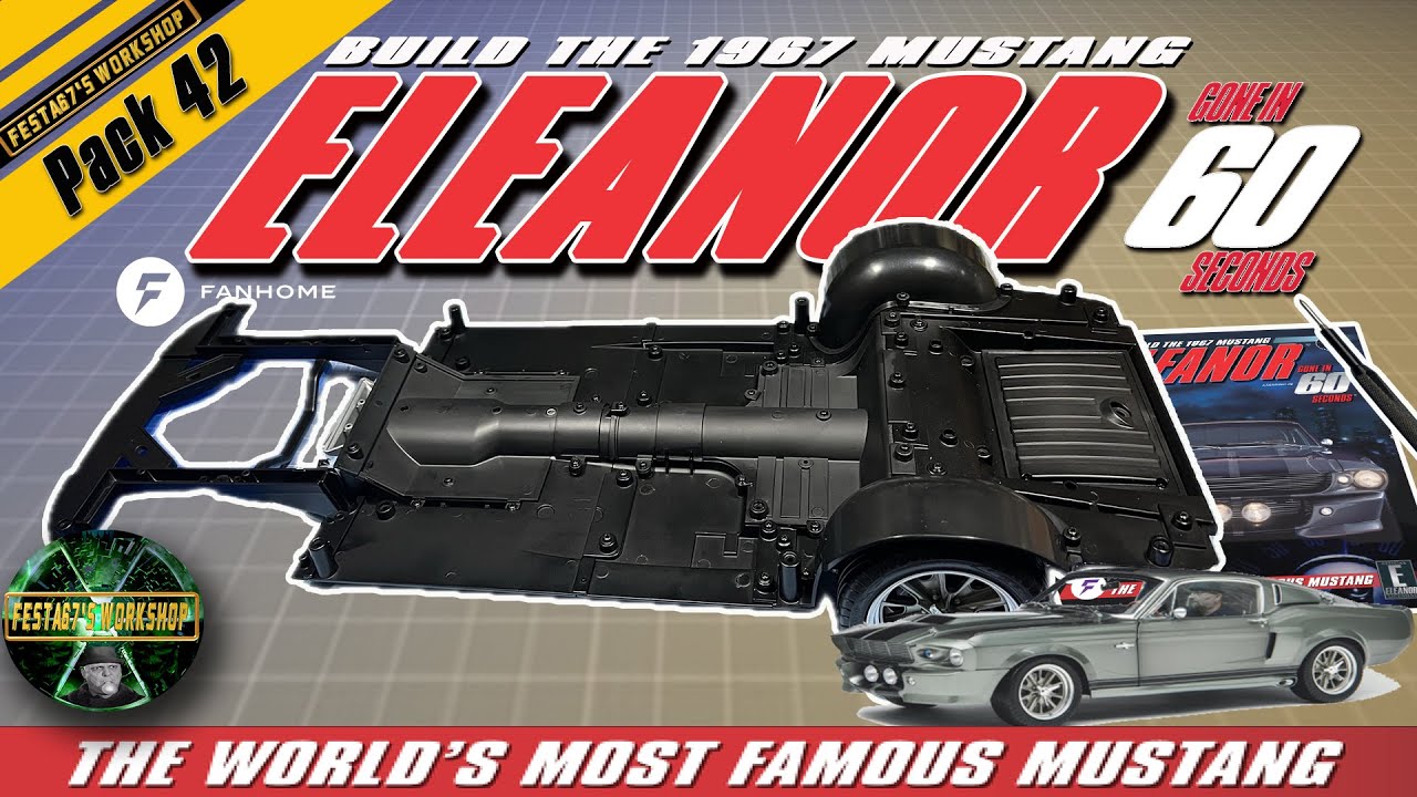 BUILD The 1967 MUSTANG ELEANOR From GONE IN 60 SECONDS In 1:8 Scale ...