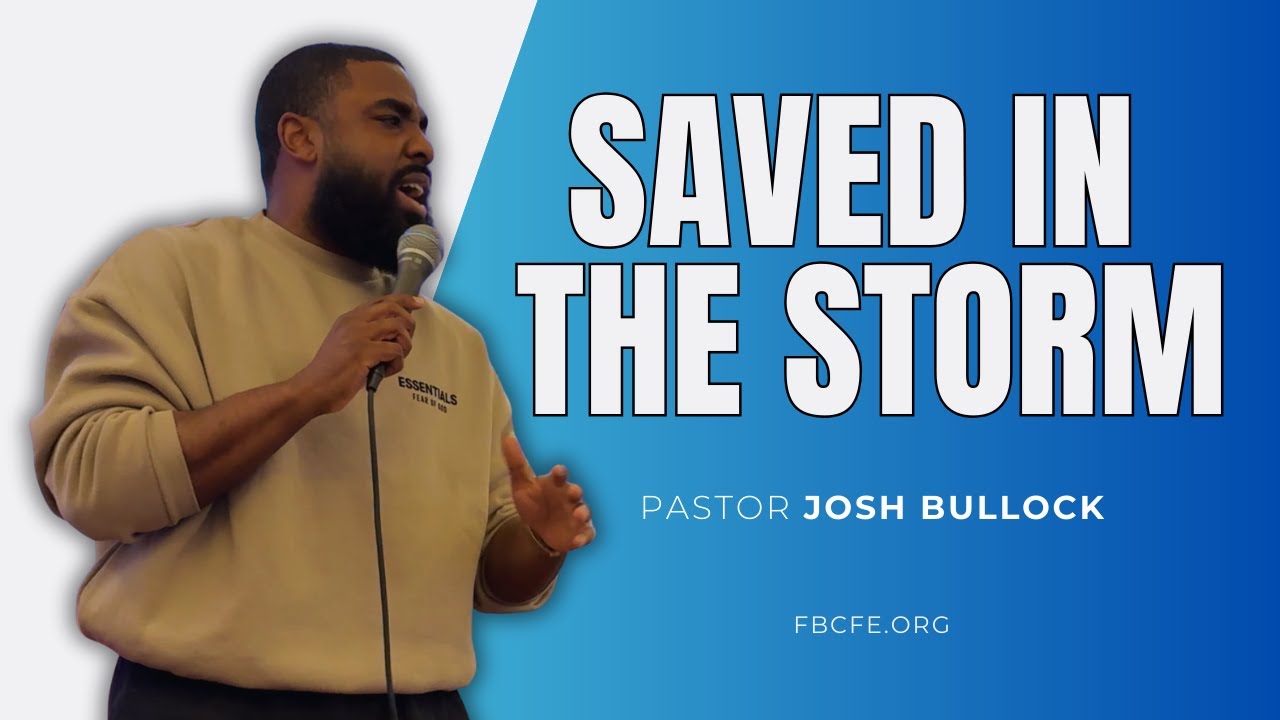 Pastor Josh Bullock - Saved In The Storm - YouTube