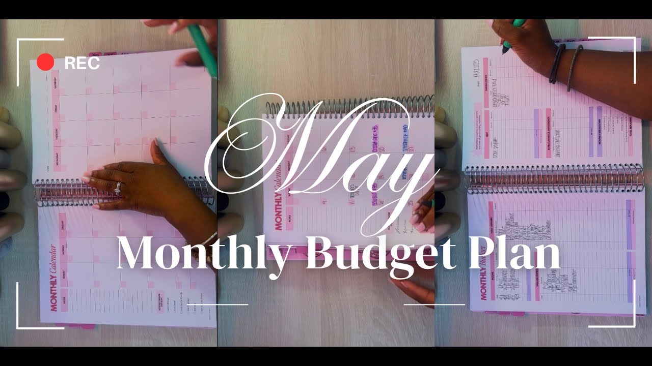 MONTHLY BUDGET PLAN | MAY 2025 | JOURNEY TO FINANCIAL FREEDOM ...