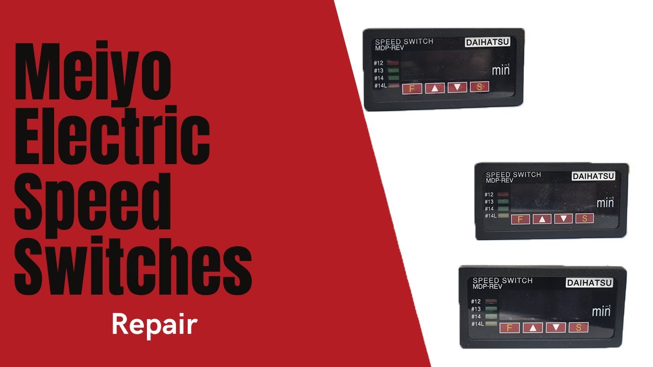 Meiyo Electric Speed Switches (3) Repair - YouTube