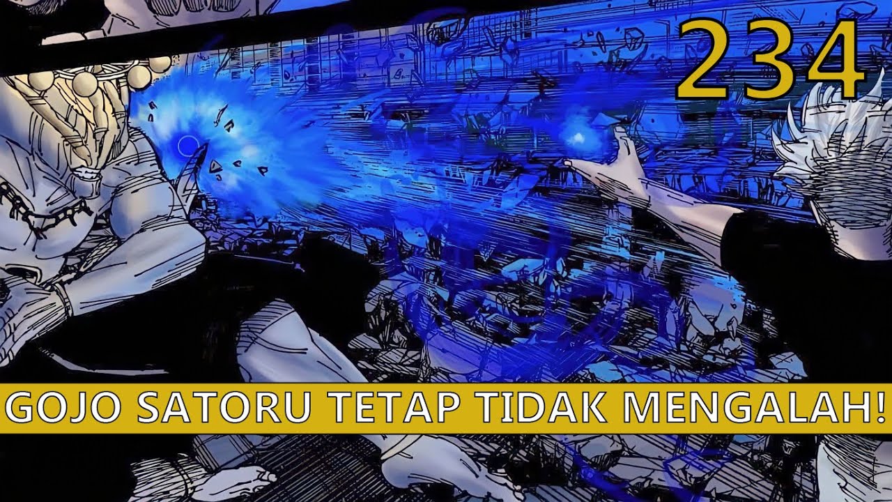 INILAH SERANGAN TERAKHIR GOJO SATORU! Jujutsu Kaisen 234 Manga Chapter ...