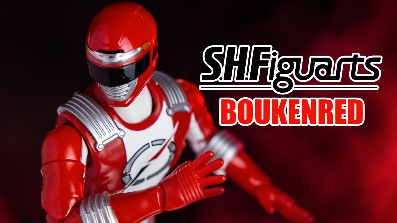 REVIEW SHFiguarts BOUKENRED - GOGO SENTAI BOUKENGER - YouTube