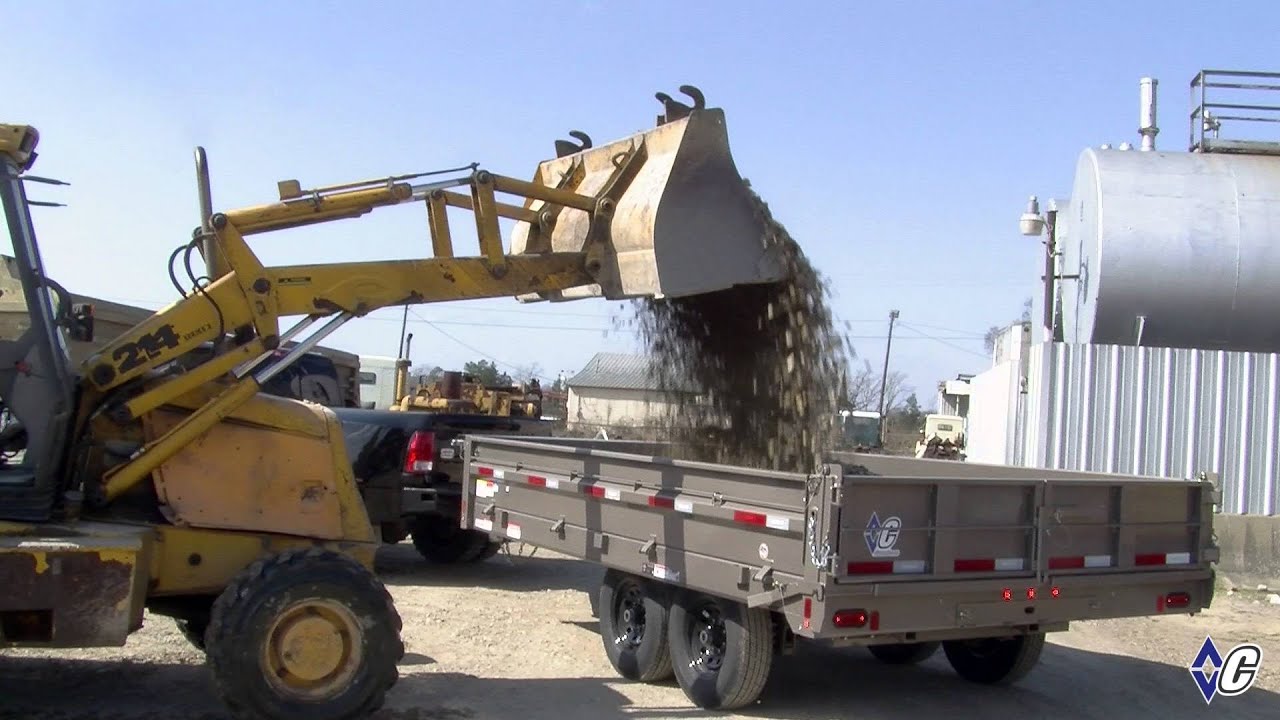 Diamond C DOD Deck-Over Dump Trailer - YouTube