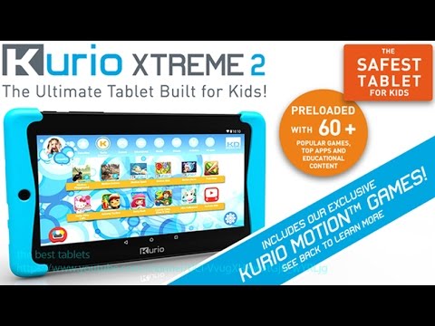 Kurio Xtreme 2 Review Android Tablet with Blue Bumper C15150 - YouTube
