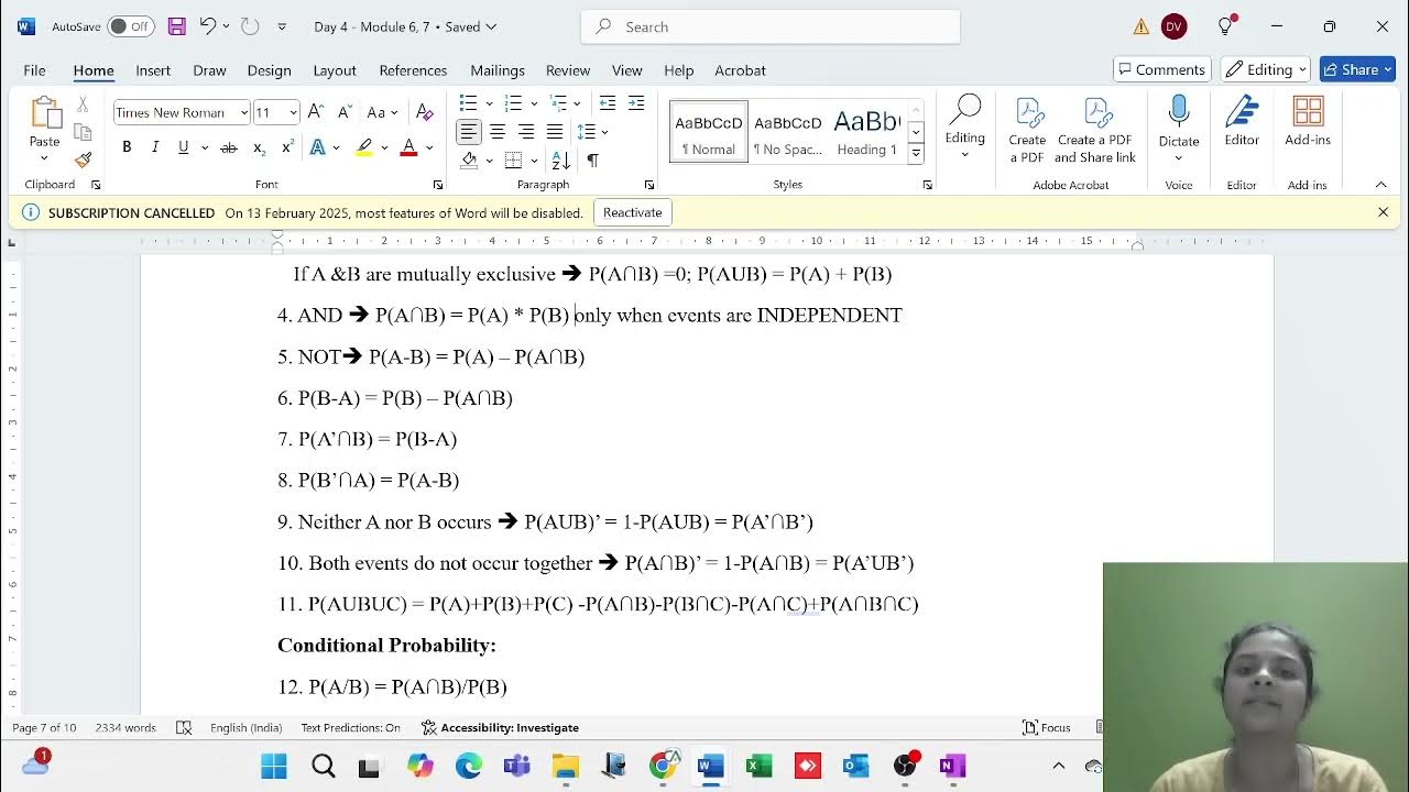 CMA Foundation Revision Day 4 Statistics Module 7 - YouTube