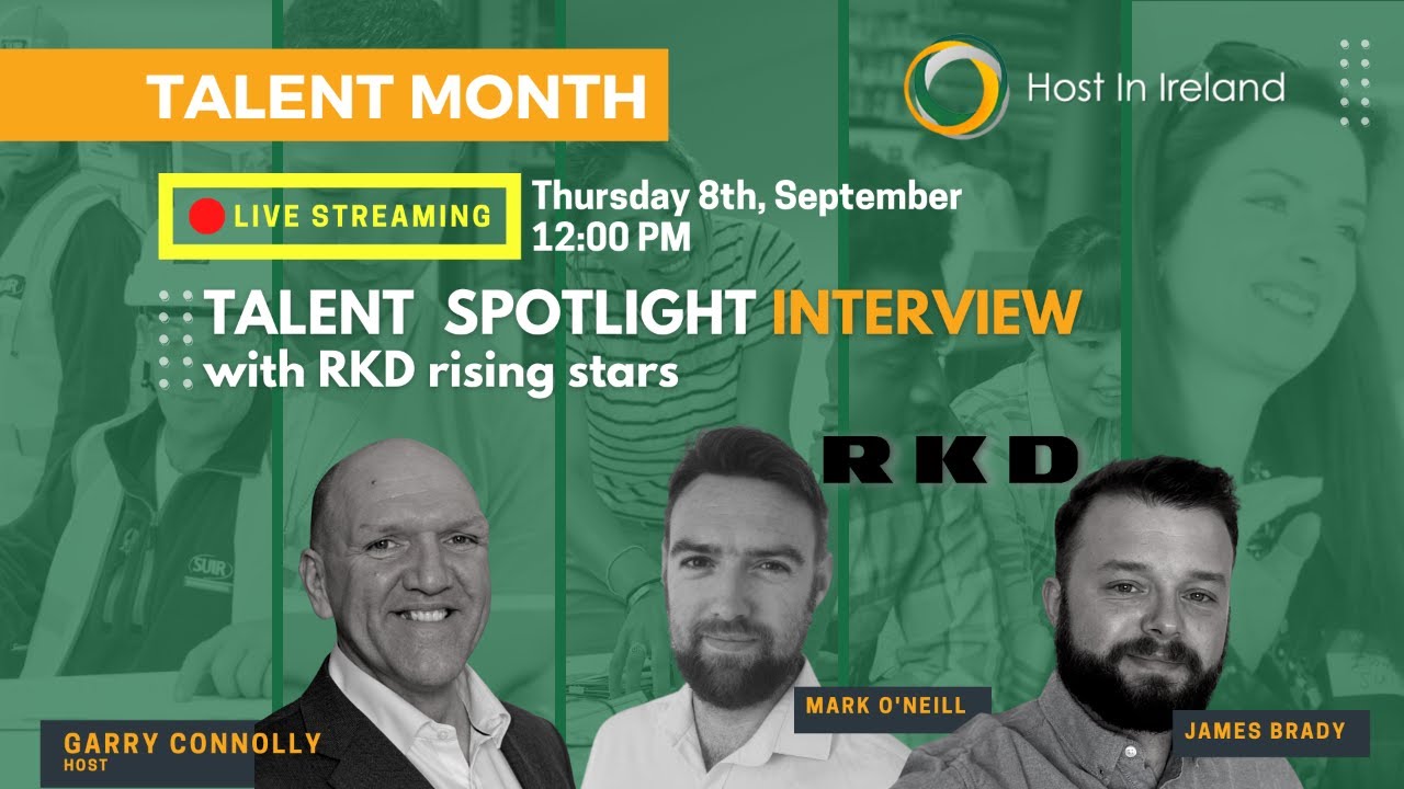 LIVE: Talent Month Interview with RKD Mark O'Neill and James Brady ...