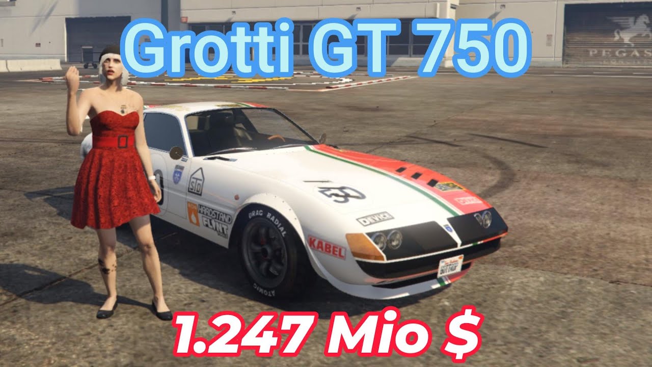 Italienische Kunst; Der Grotti GTB 750 kurz erklärt #gta #gtaonline ...