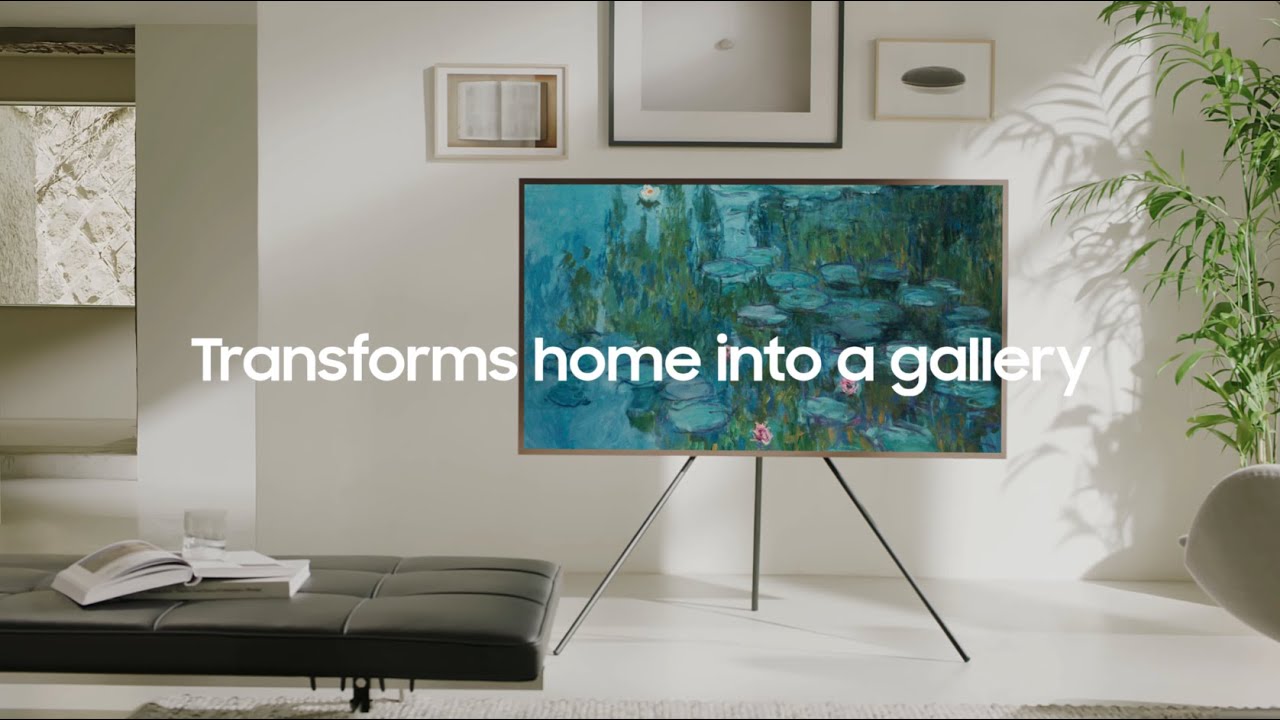 Instantly turn your home into an art gallery! The Frame TV - YouTube