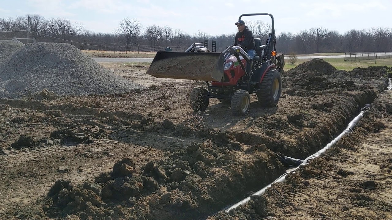 The Carriage House 44: Backfilling with Sand! - YouTube