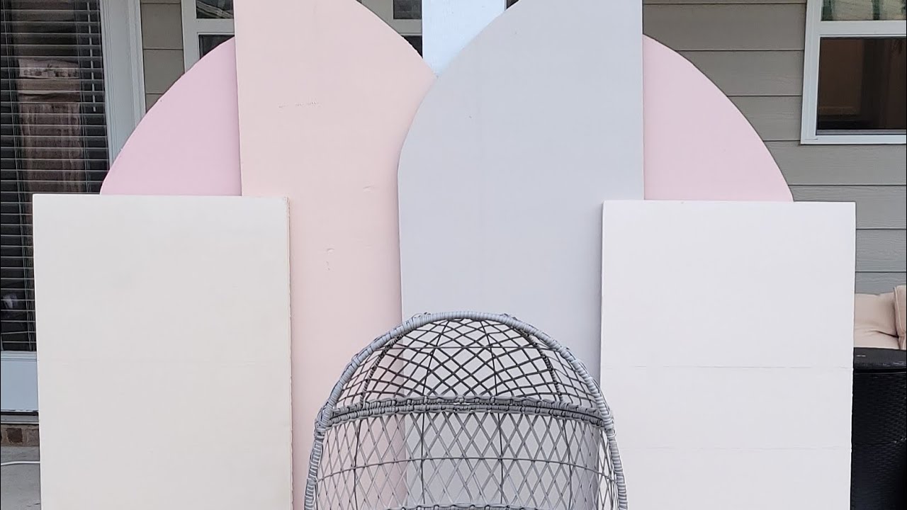 (Do this and save $650) DIY accent wall/Modern backdrop wall # ...