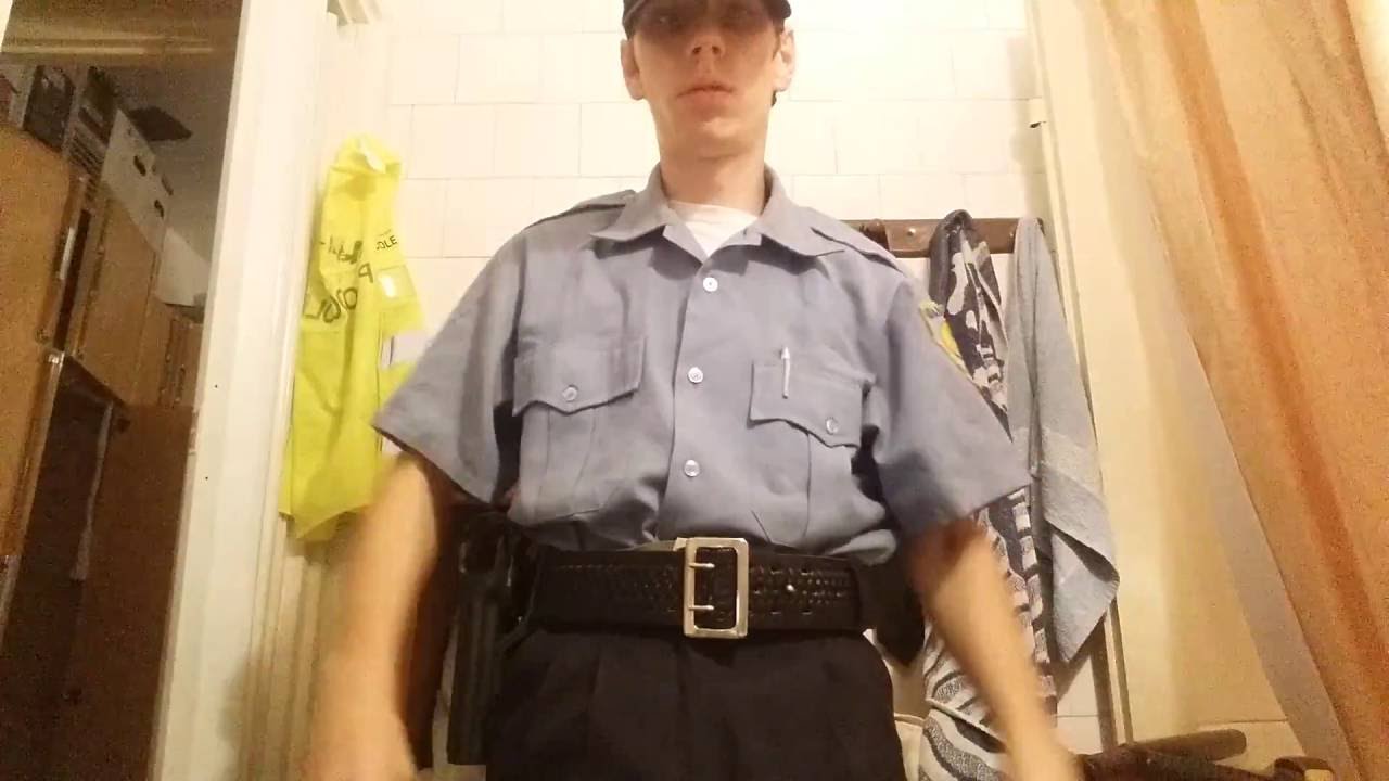 My Indiana Police P.A. uniform - YouTube