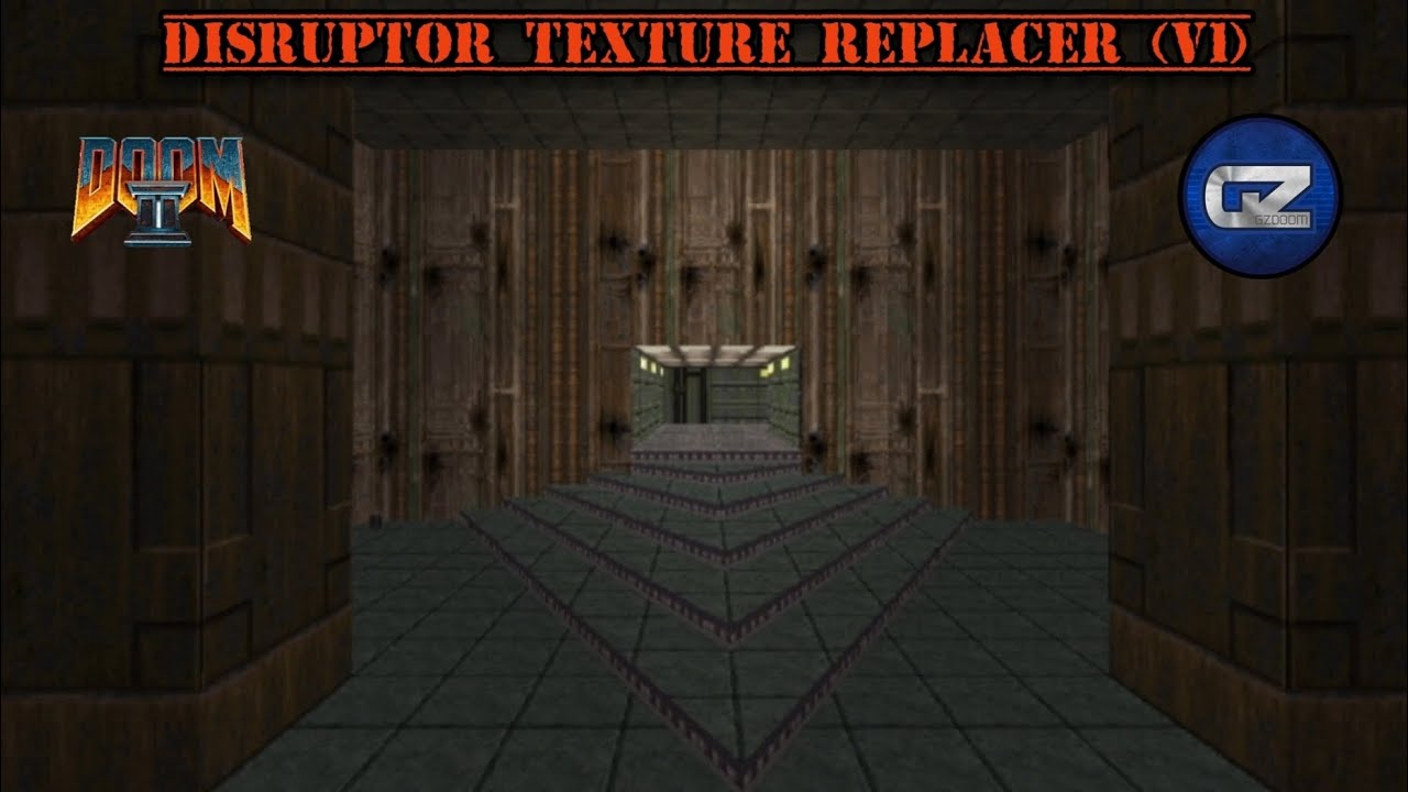 Doom 2: Disruptor Texture Replacer ( v1 ) + other mod - Map 01 - YouTube