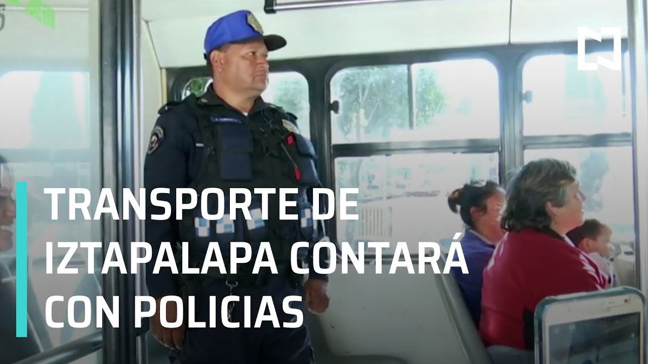Policías viajaran en transporte de Iztapalapa - En Punto con Denise ...