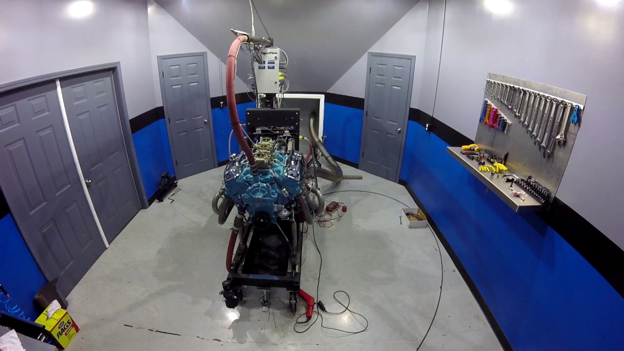 Butler Performance built 421 Tri-power engine - YouTube