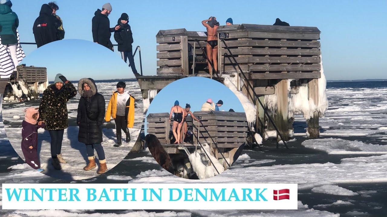WINTER BATH IN DENMARK - YouTube