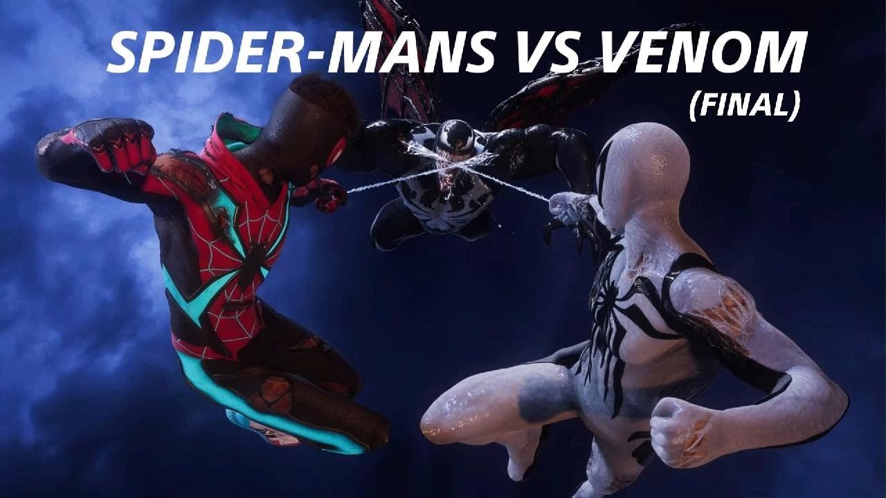 Marvel's Spider-Man 2 VENOM FINAL BOSS FIGHT + ENDING | PS5 60FPS - YouTube