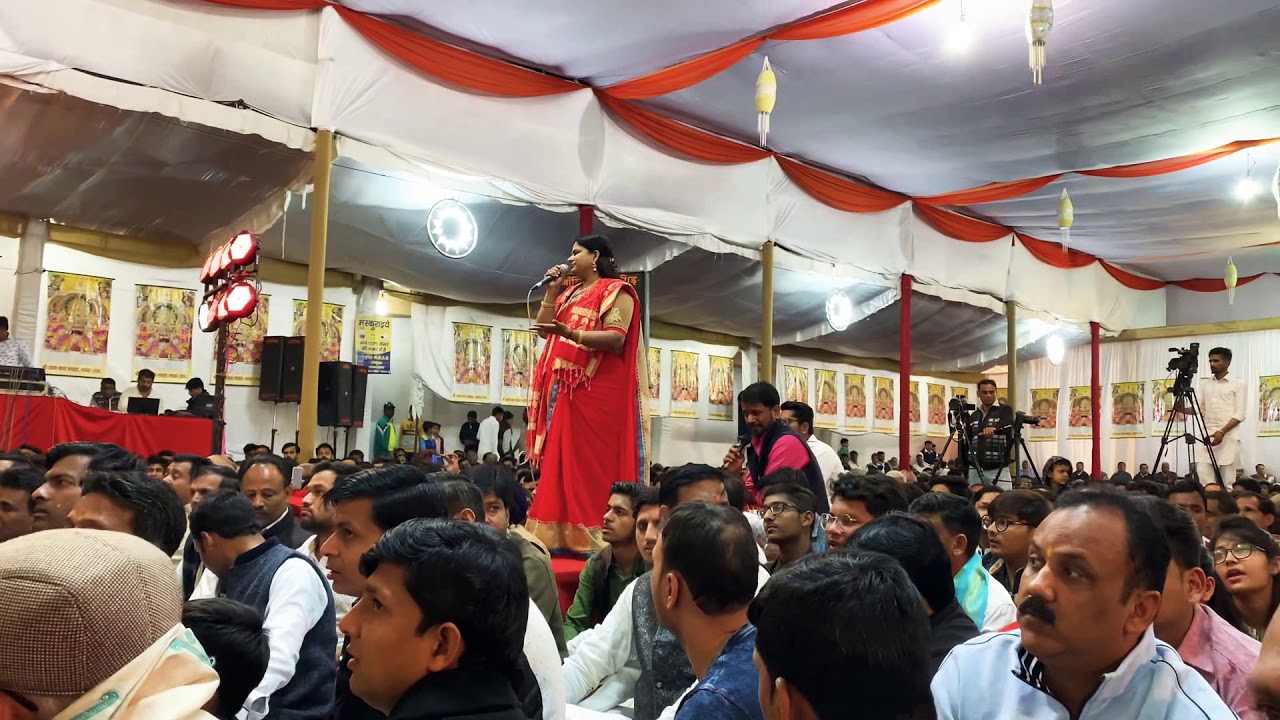 गुरुदेव दया करके | Rajni Rajasthani live bhajan |Bhadra. / faagan mela ...