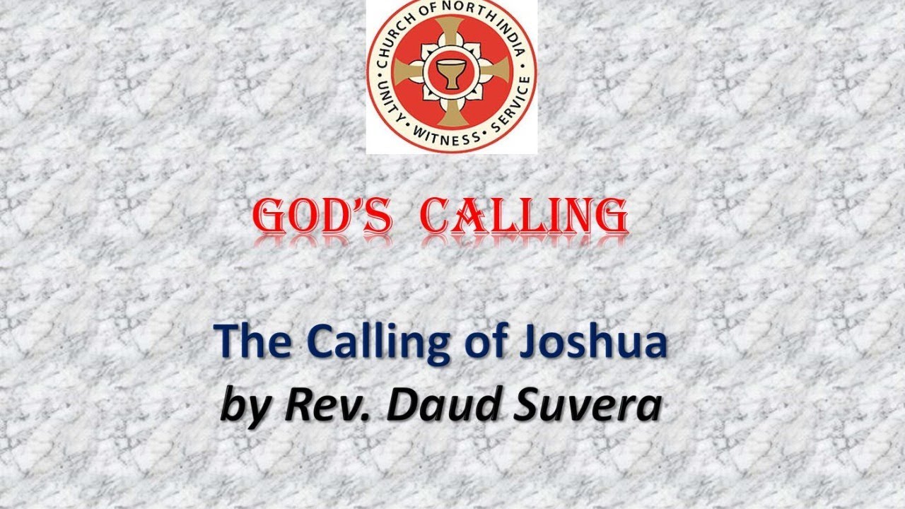 God's Calling | The Calling of Joshua | 5 Aug - YouTube
