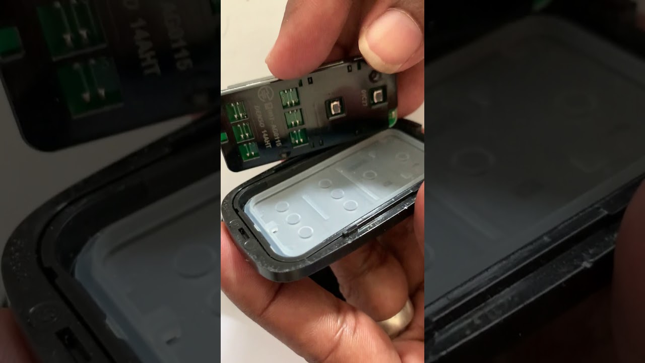 Toyota Raize Remote key - YouTube