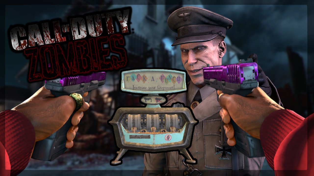 Pack-A-Punching EVERY Pistol in Every Cod Zombies Game (WAW to Vangaurd ...