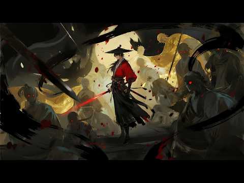 Epic martial arts animation: Fierce swordsman rescues general but faces western gang ambush