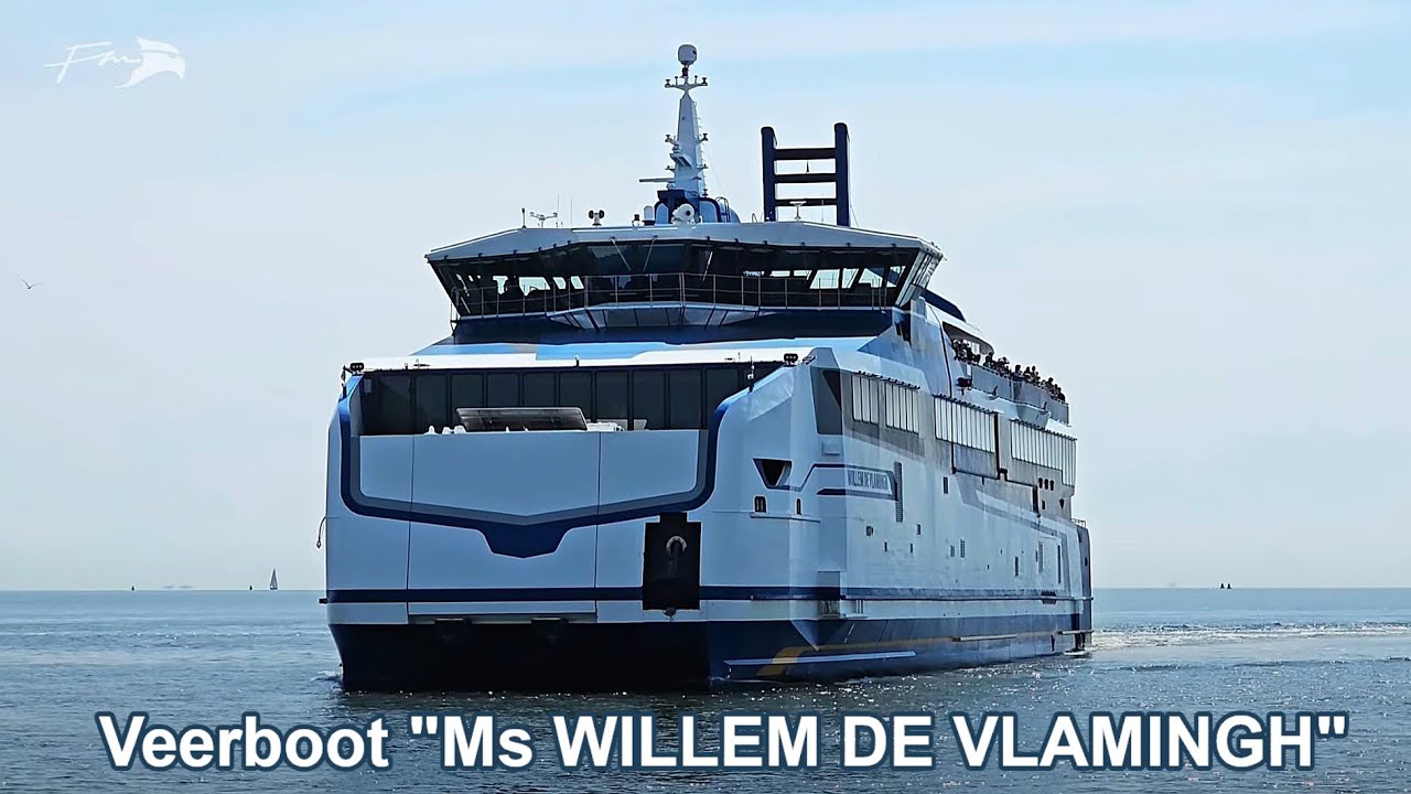 ⚓ Veerboot "Ms WILLEM DE VLAMINGH" Terschelling Rederij DOEKSEN - YouTube