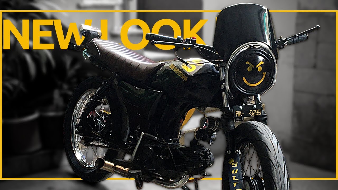 New Front Screen On My Honda Modified CD70 👑 / Best Smoke Kit In ...