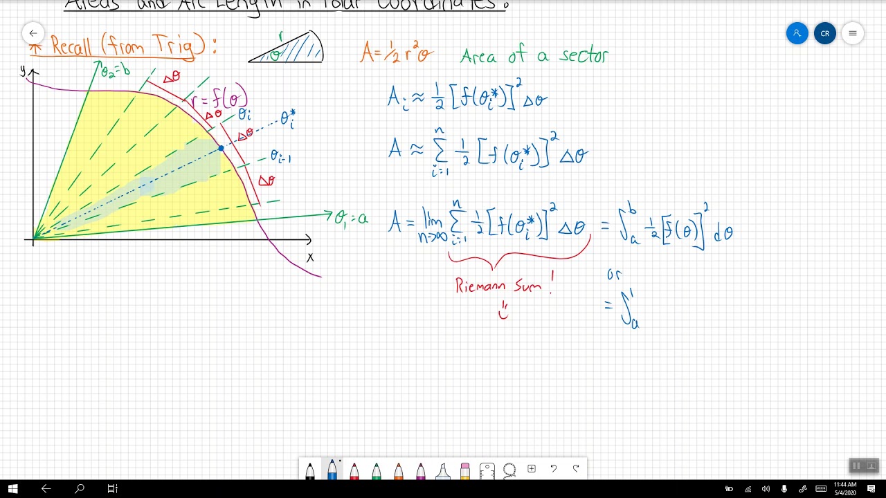 Areas And Arc Length In Polar Coordinates YouTube areas-and-arc-length-in-polar-coordinates-youtube